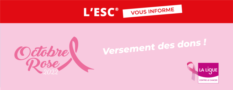 Dons Octobre Rose 2022 - ESC - Entente Sportive Caudacienne®